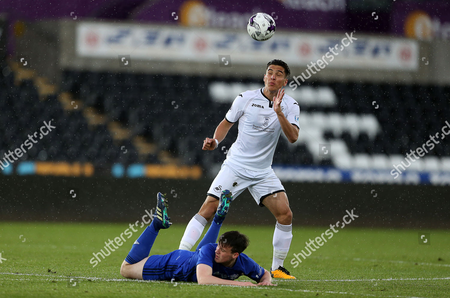 Sion Spence Cardiff Marco Dulca Swansea Editorial Stock Photo - Stock ...