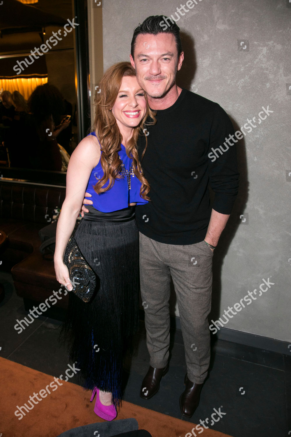 Cassidy Janson Florence Vassy Luke Evans Editorial Stock Photo - Stock ...
