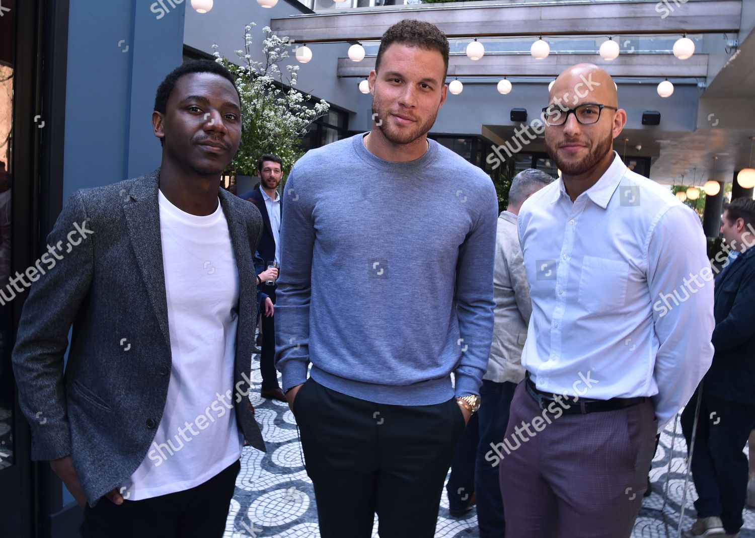 Jerrod Carmichael Blake Griffin Taylor Griffin Editorial Stock Photo ...