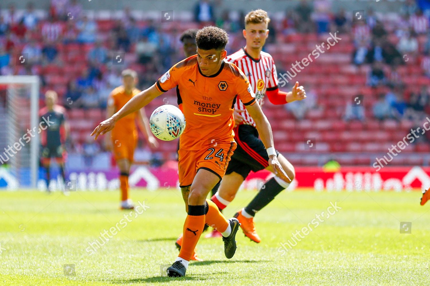 Wolverhampton Wanderers Midfielder Morgan Gibbswhite 24 Editorial Stock ...