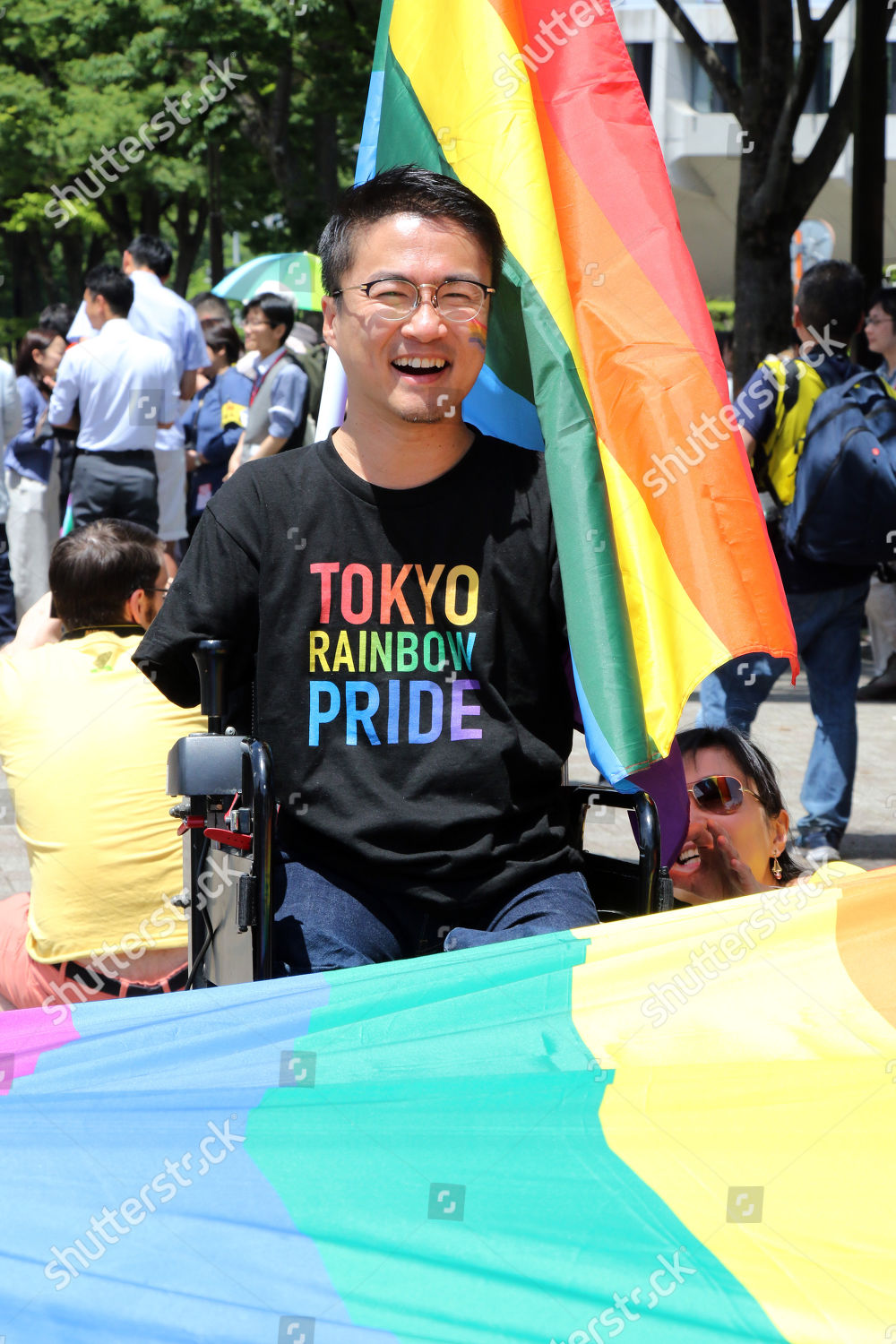 Japanese Sports Writer Hirotada Ototake Who Editorial Stock Photo ...