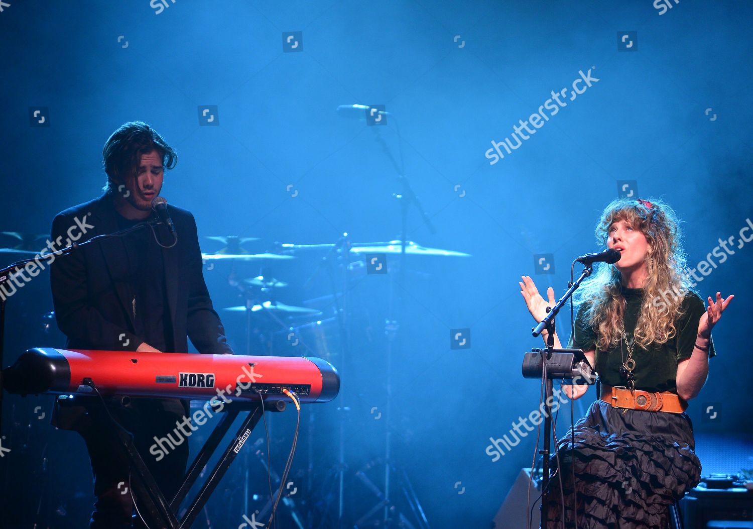 Singersongwriter Doe Paoro Perform Onstage Opening Editorial Stock ...