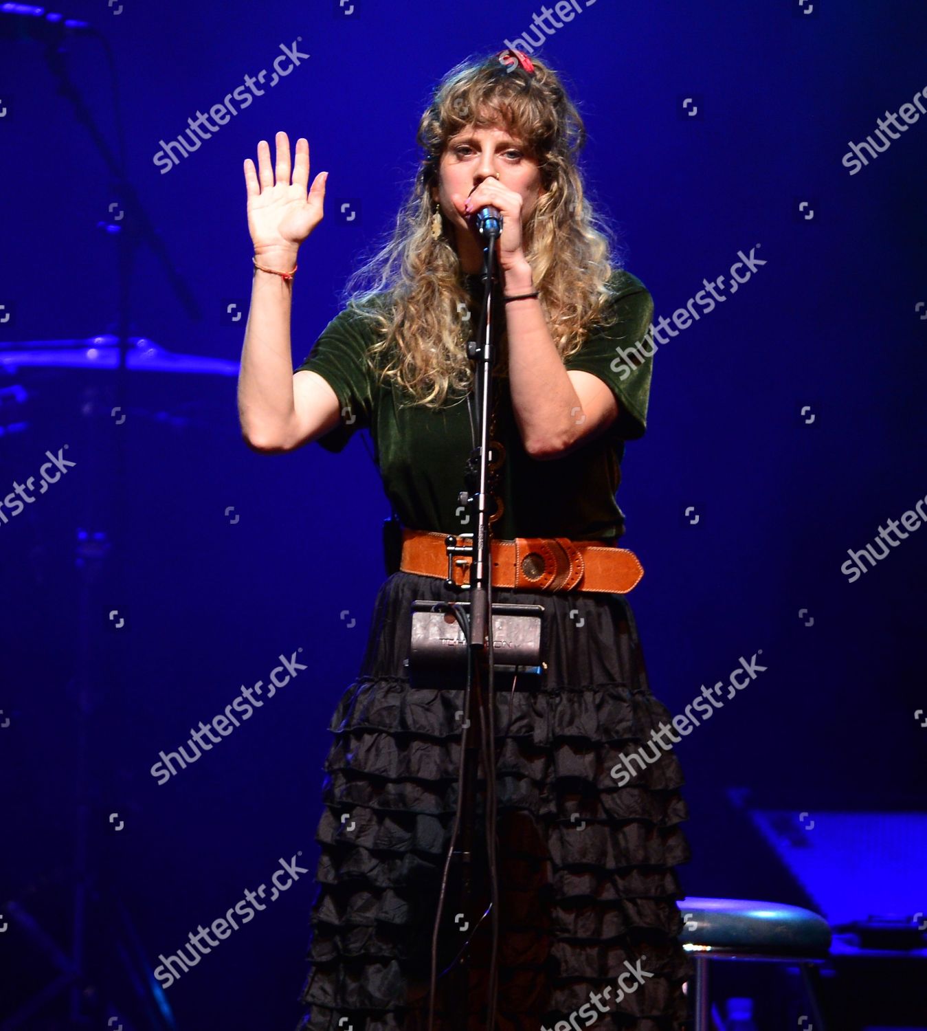 Singersongwriter Doe Paoro Perform Onstage Opening Editorial Stock ...