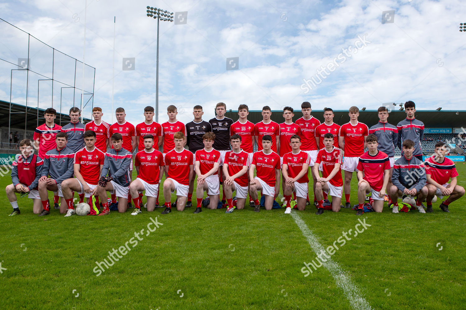 Dublin Vs Louth Louth Team Editorial Stock Photo - Stock Image ...