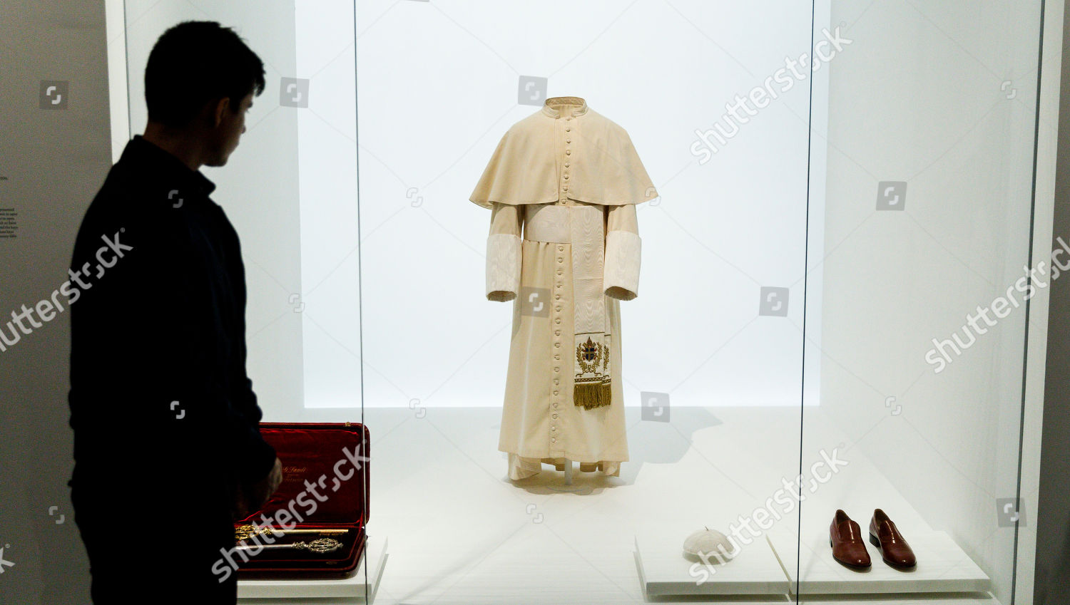 Man Looks Papal Dress Worn By Editorial Stock Photo - Stock Image ...