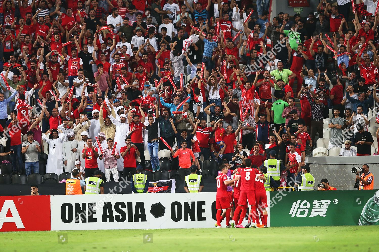 Players Persepolis Celebrate Their 10 Lead Editorial Stock Photo ...