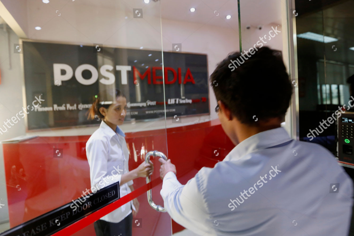 Phnom Penh Post Staff Arrive Office Editorial Stock Photo - Stock Image ...