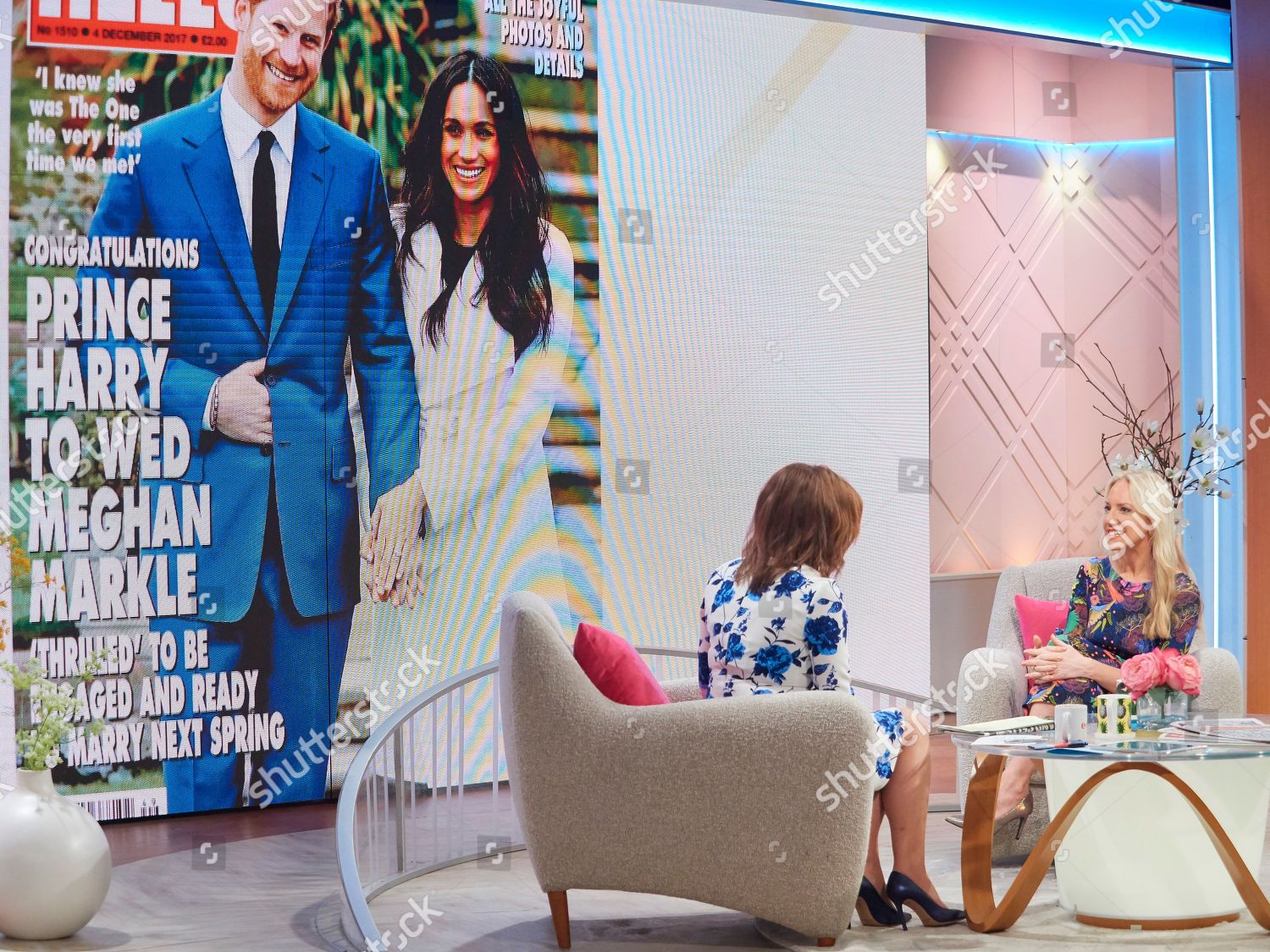 Lorraine Kelly Rosie Nixon Editorial Stock Photo - Stock Image ...