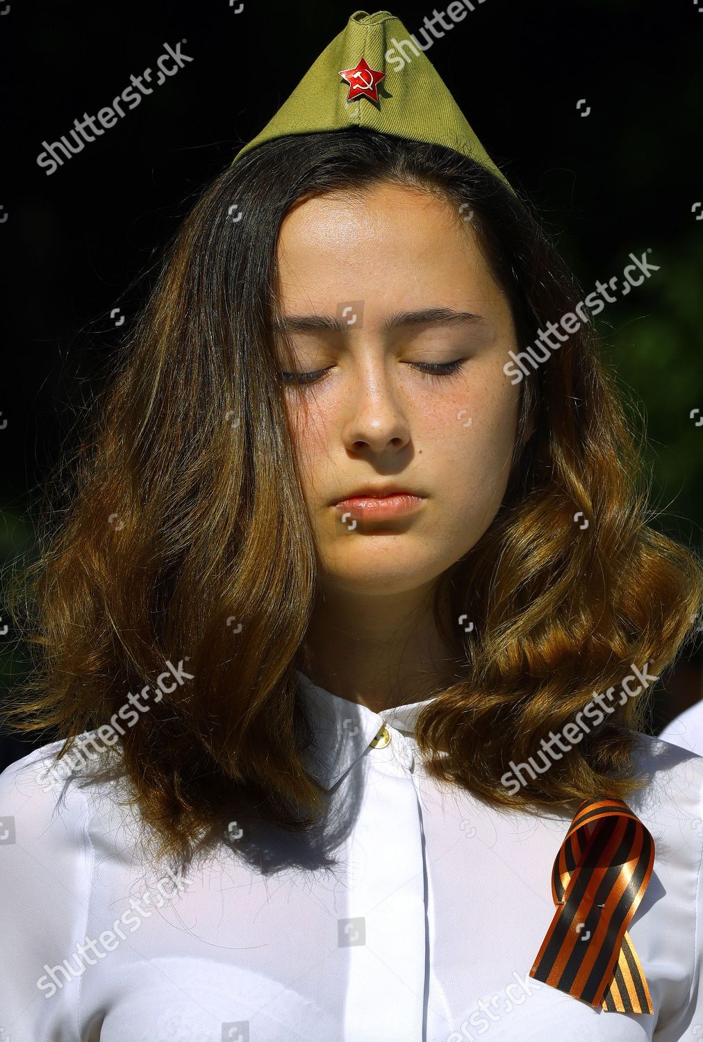 Highschool Girl Russian Community Wearing Soviet Editorial Stock Photo ...