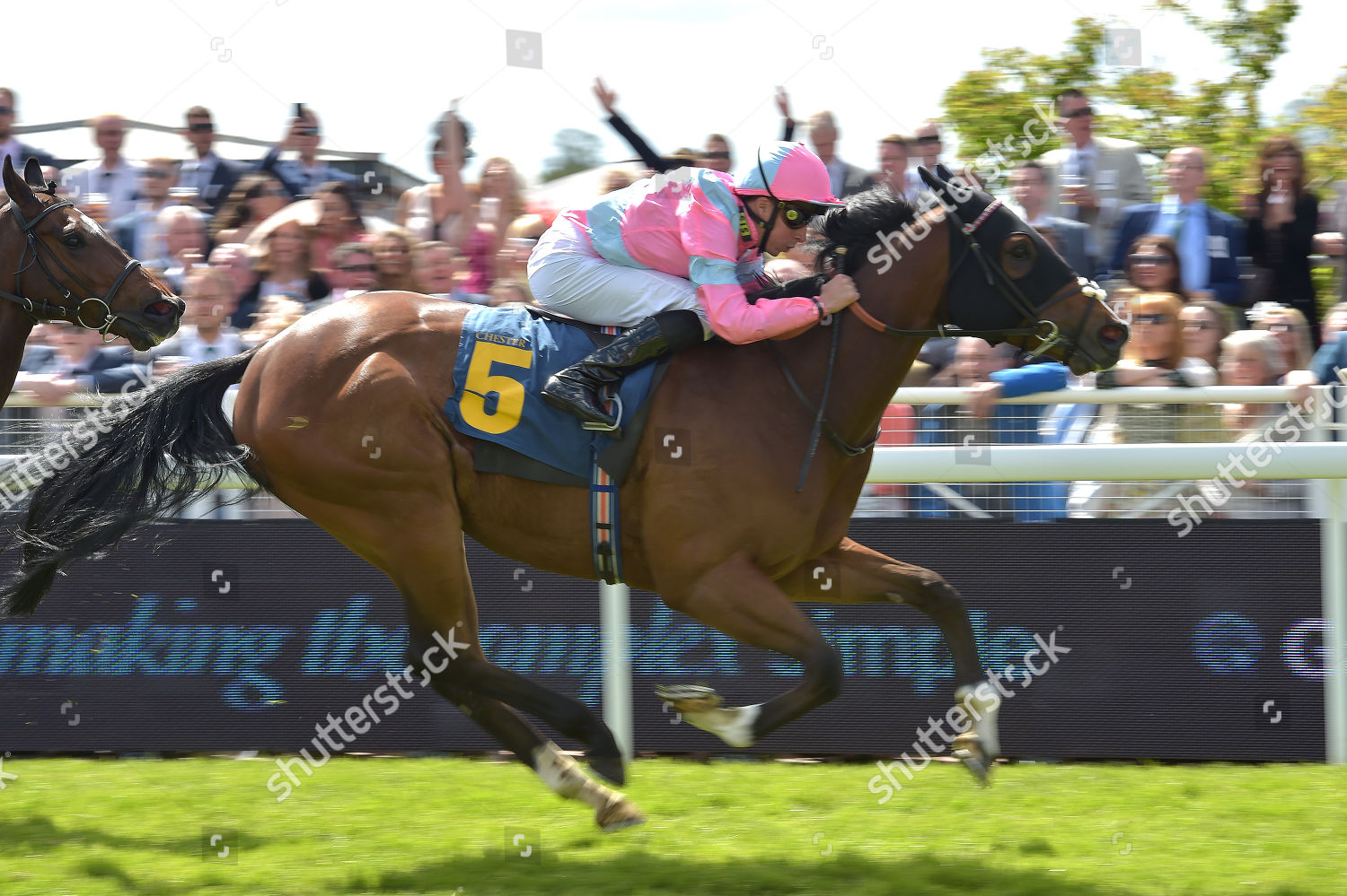 Amomentofmadness William Buick Wins Gately Plc Editorial Stock Photo ...