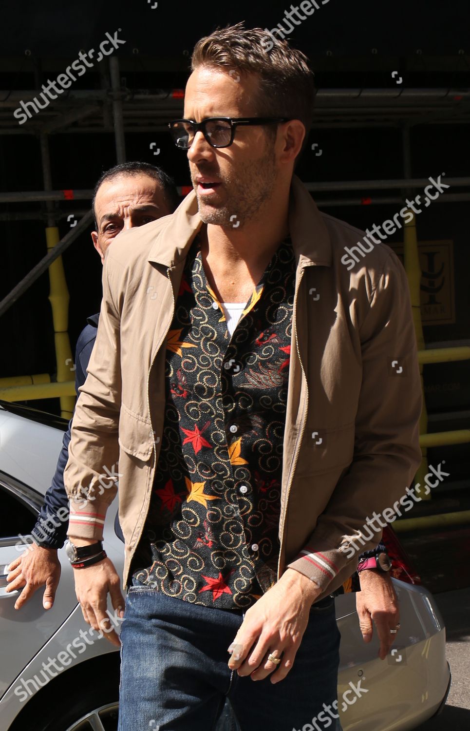 Ryan Reynolds Kiss 100 Studios Editorial Stock Photo - Stock Image ...