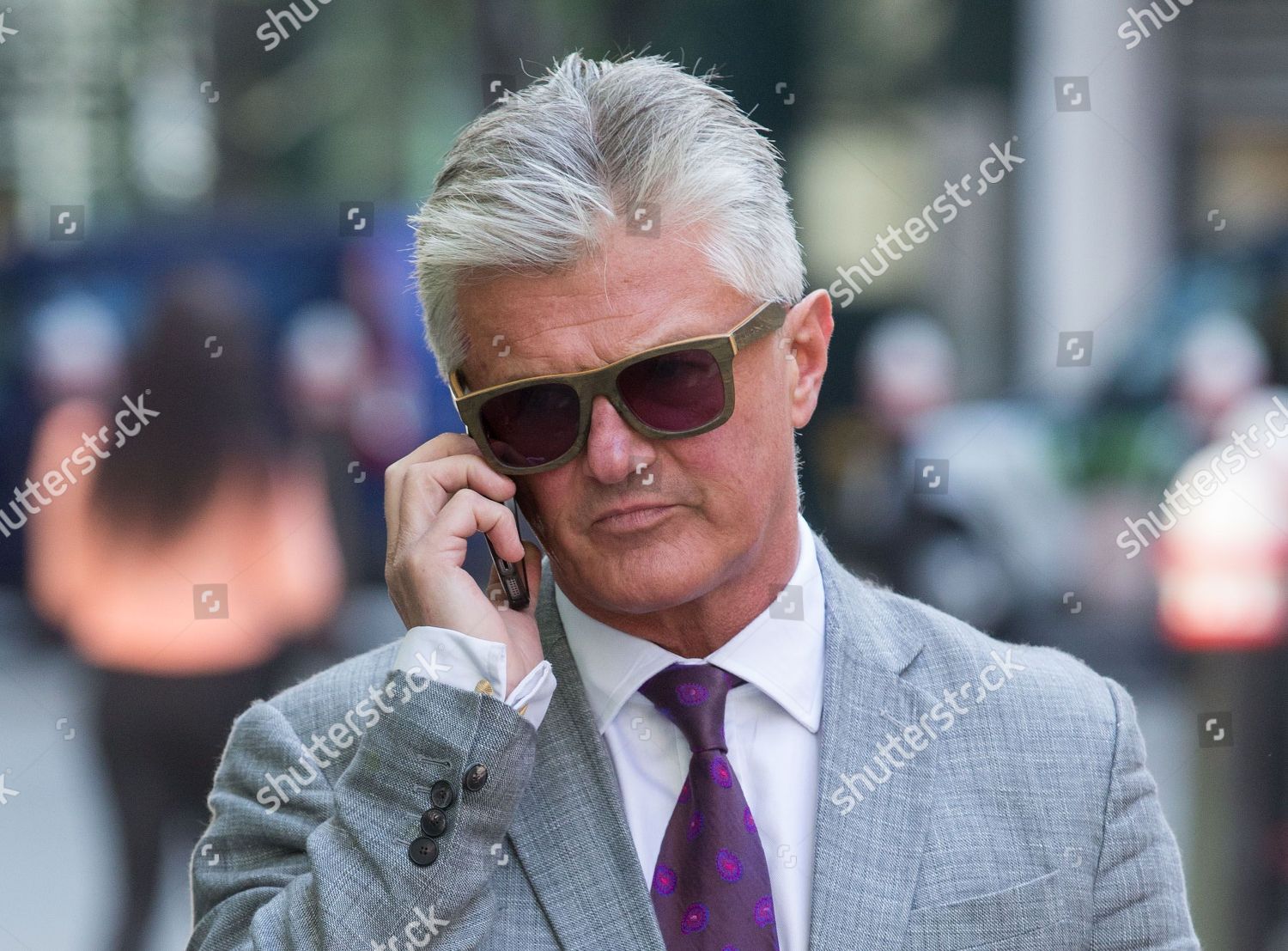 Tim Wilcox Presenter Bbcarrives Rolls Building Editorial Stock Photo ...