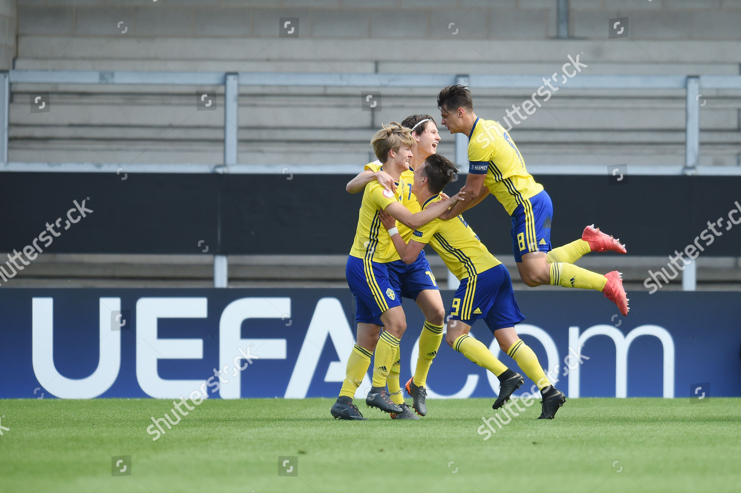 Rasmus Wikstrom Sweden Celebrates Opening Goal Editorial Stock Photo ...