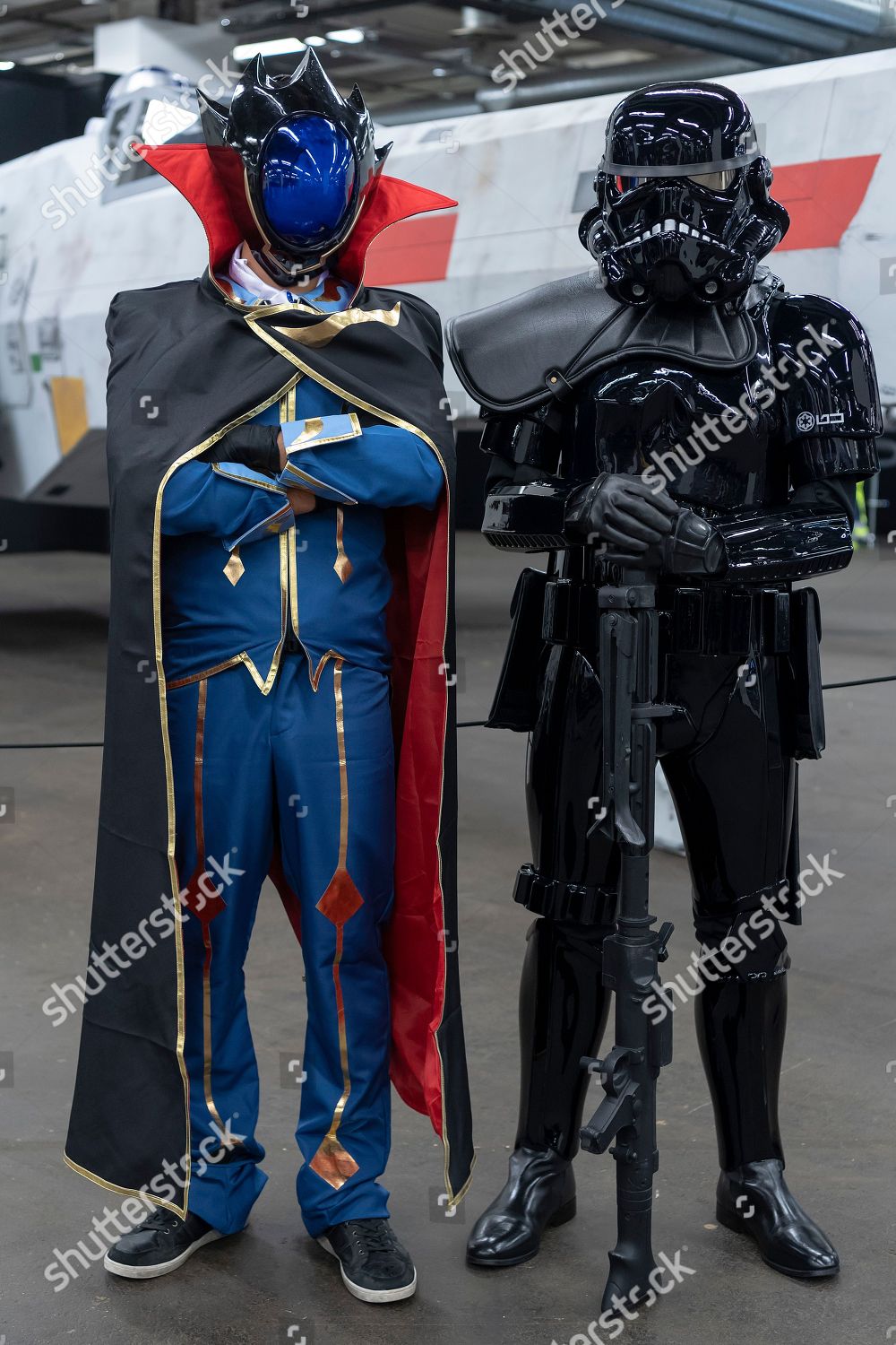 Cosplayers Pose Fantasy Basel Swiss Comic Editorial Stock Photo - Stock ...