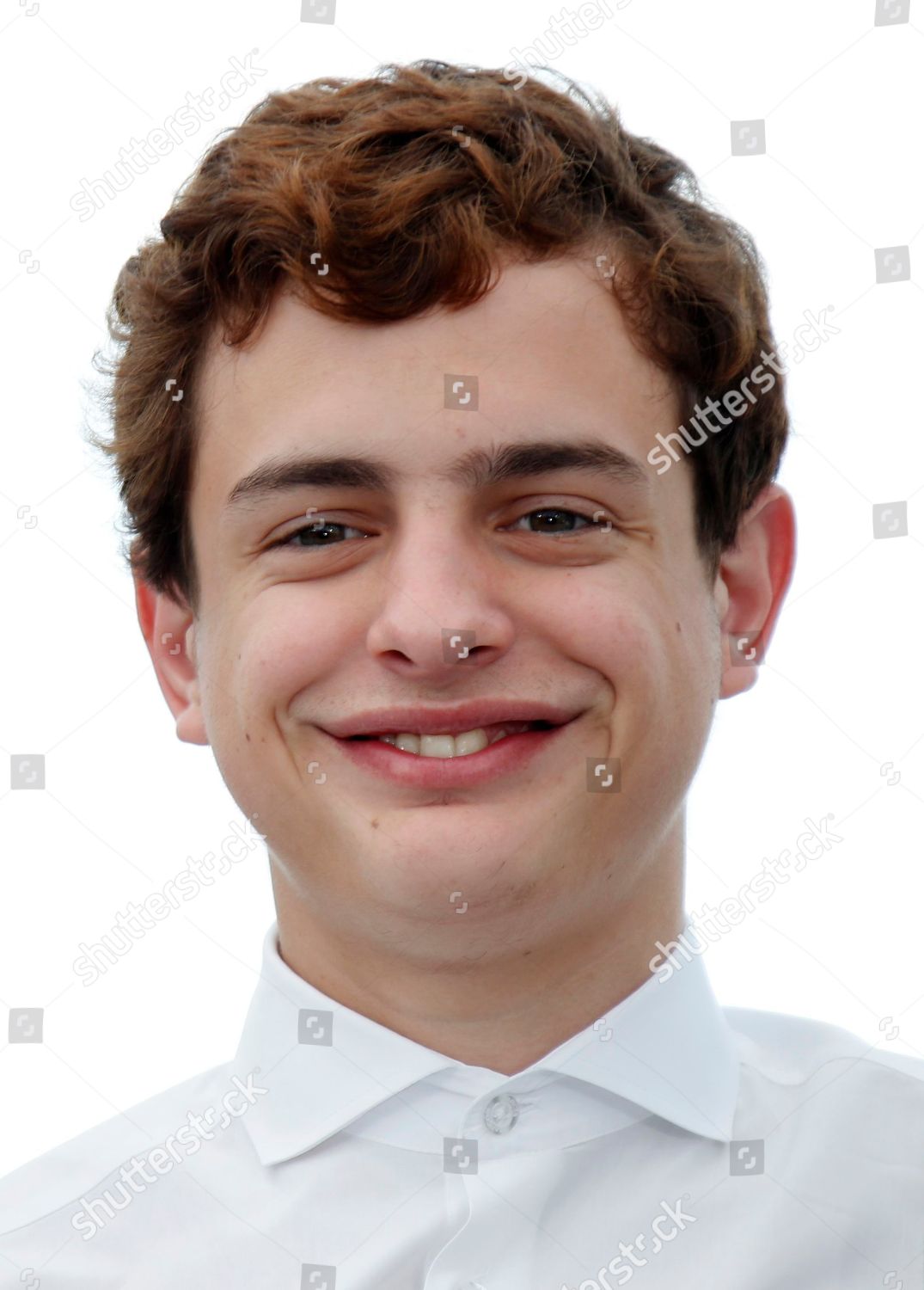 Argentinian Actor Lorenzo Ferro Poses During Editorial Stock Photo ...