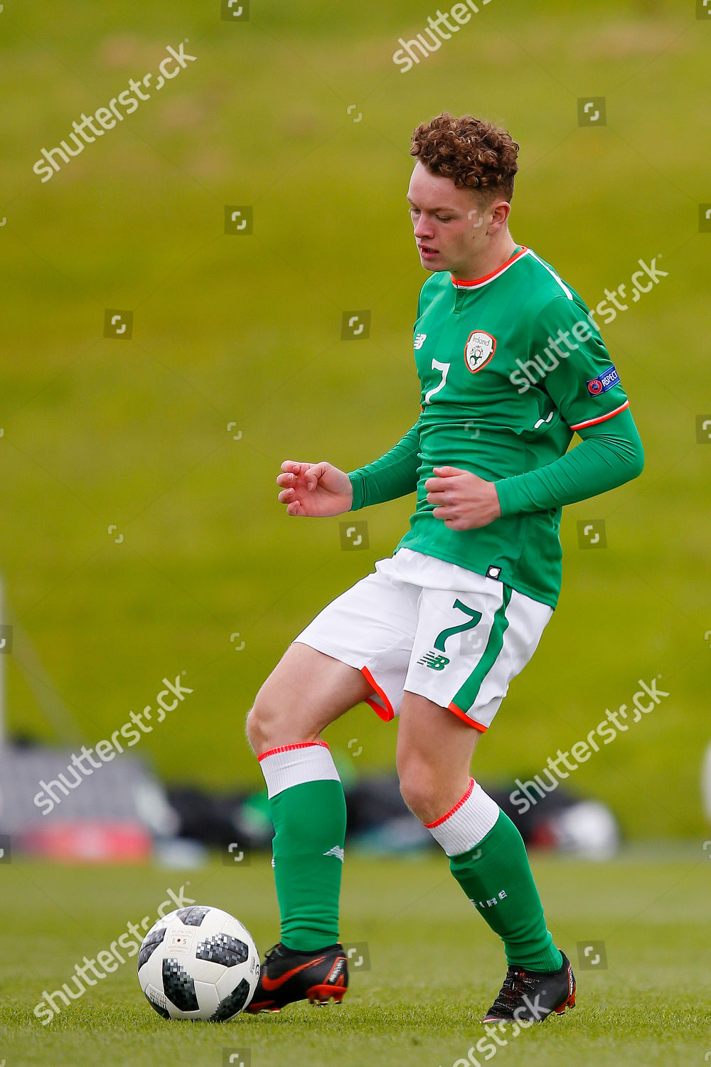 Callum Thompson Republic Ireland Editorial Stock Photo - Stock Image ...