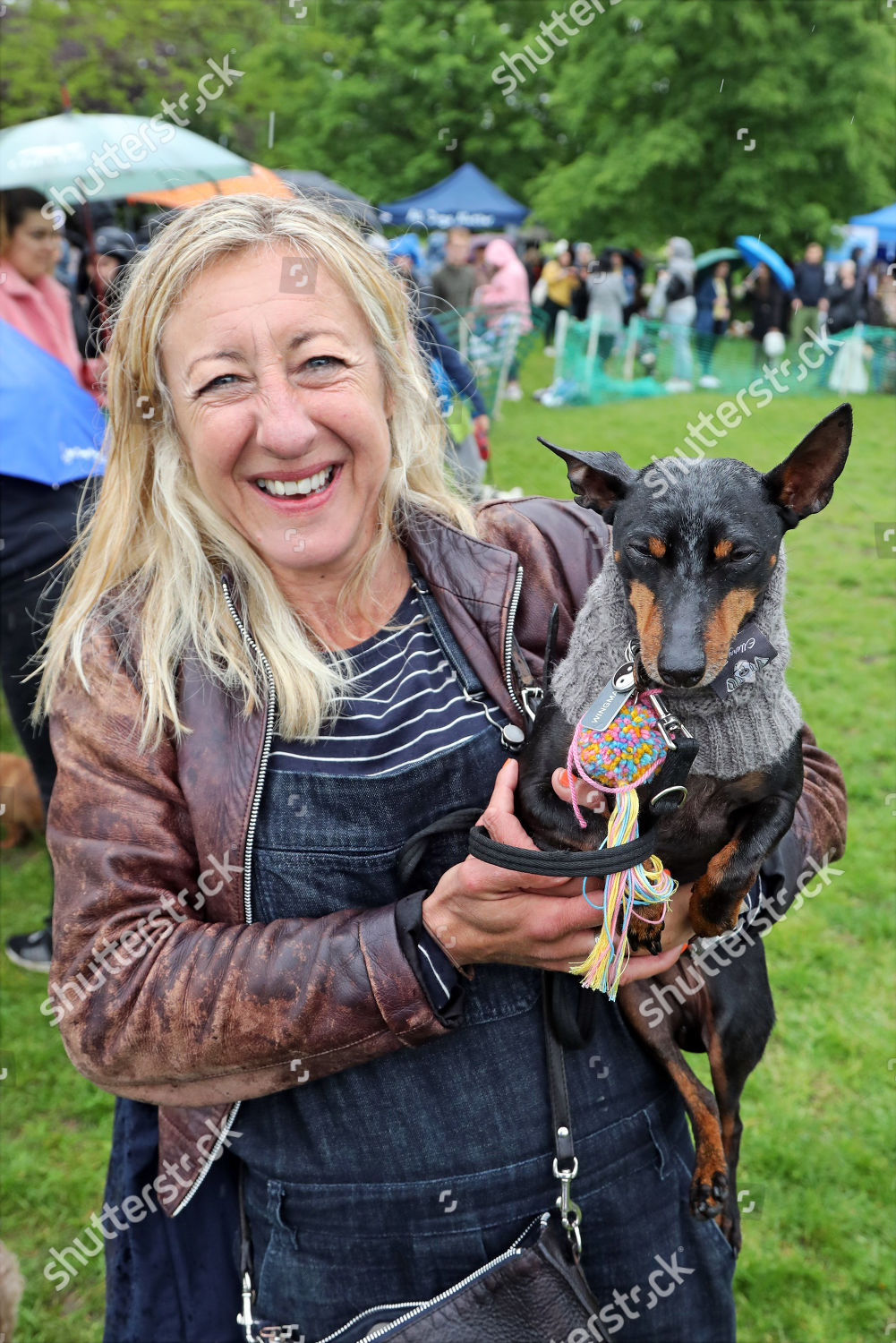 Judge Anna Webb Her Dog Mr Editorial Stock Photo - Stock Image ...