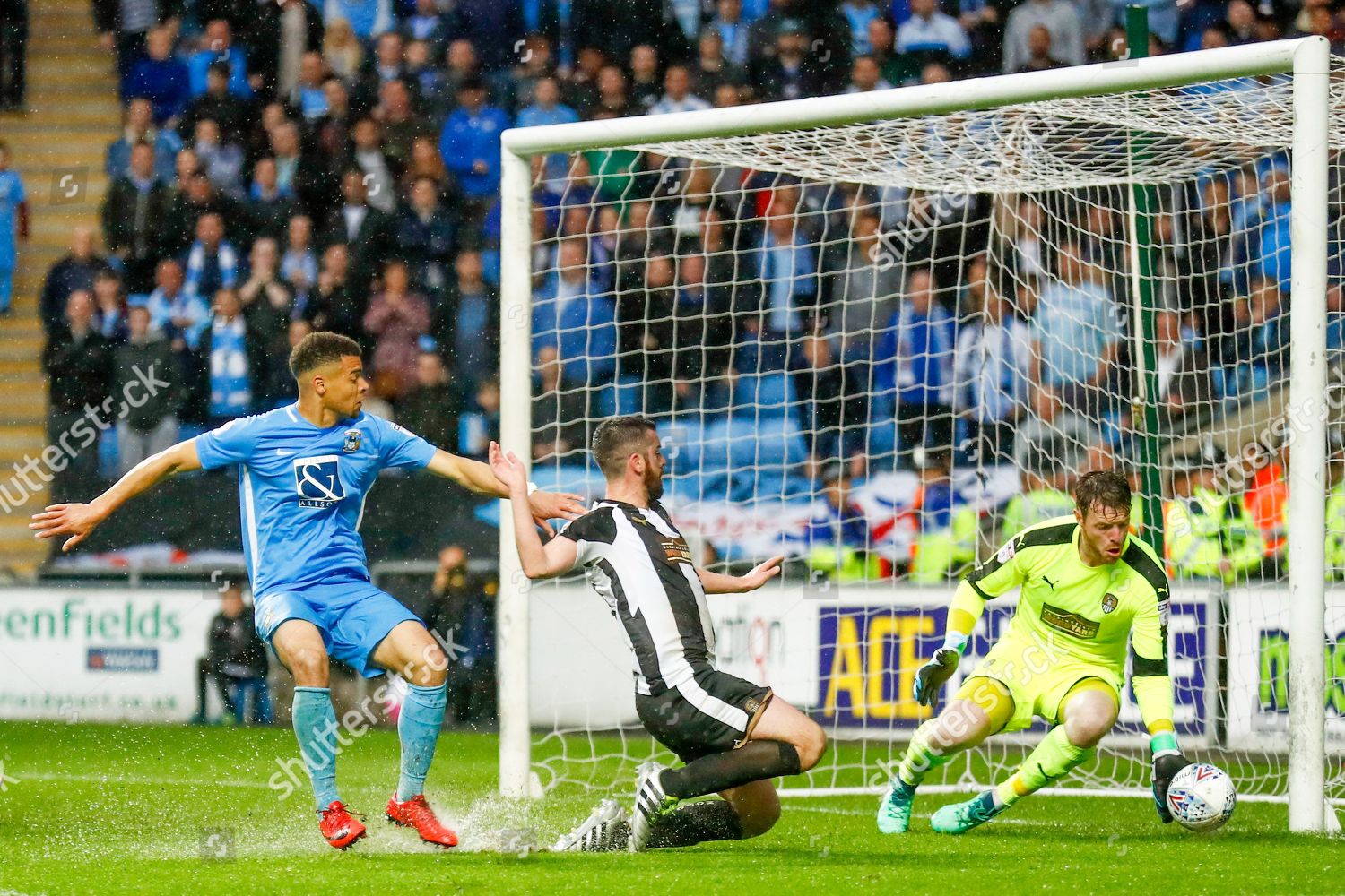 Notts County Goalkeeper Adam Collin 1 Editorial Stock Photo - Stock ...