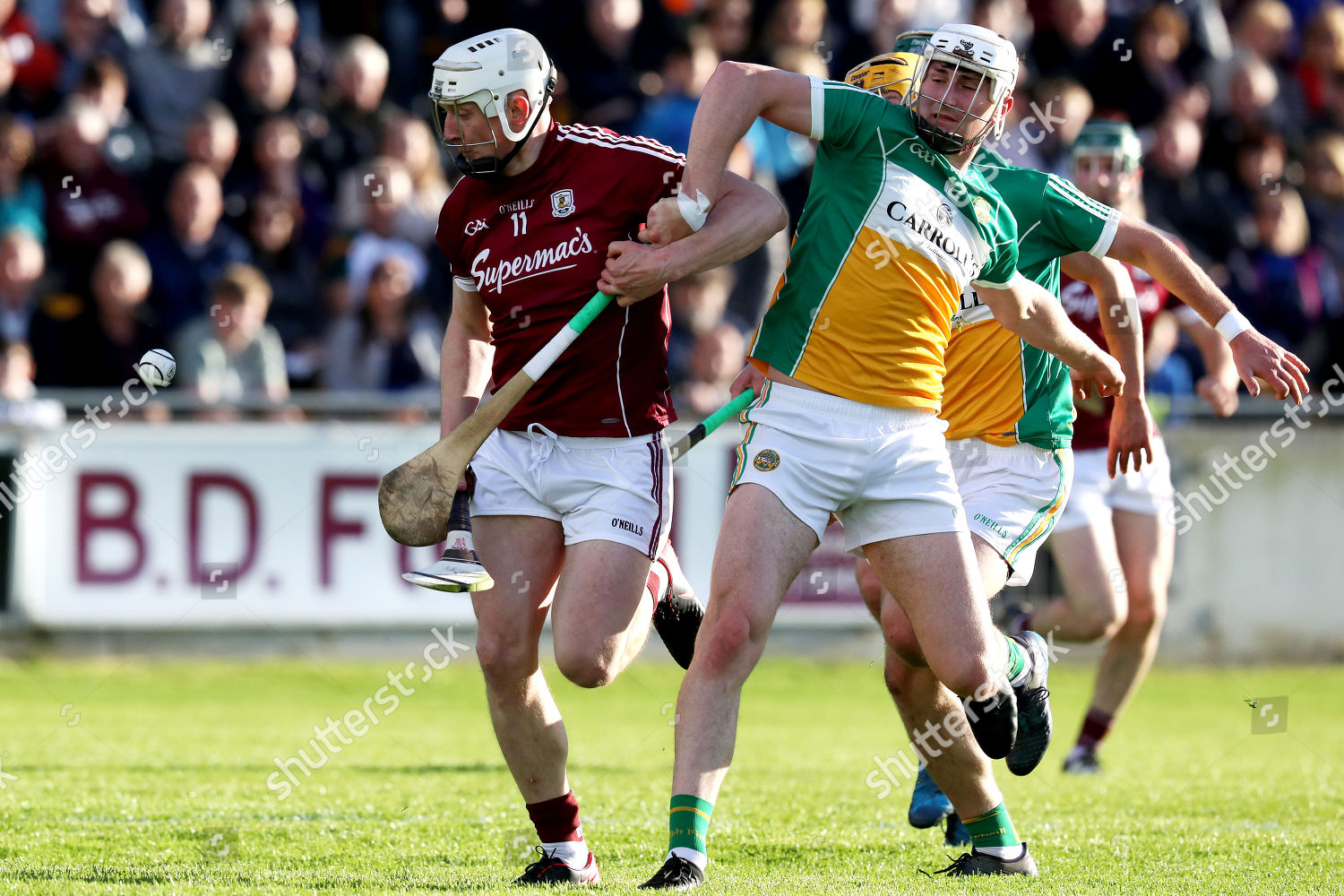Offaly Vs Galway Offalys Oisin Kelly Editorial Stock Photo - Stock ...