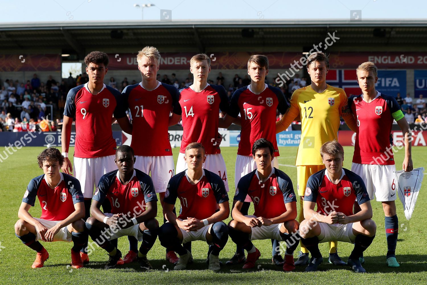 Norway Players Line Group Team Photograph Editorial Stock Photo - Stock ...