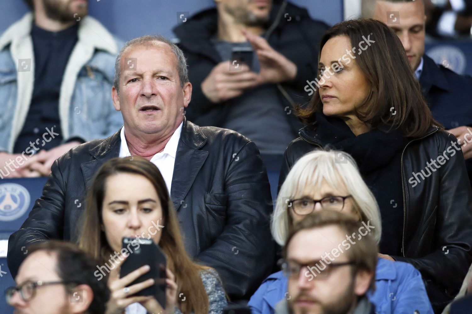 Roland Courbis His Wife Attend French Editorial Stock Photo - Stock ...