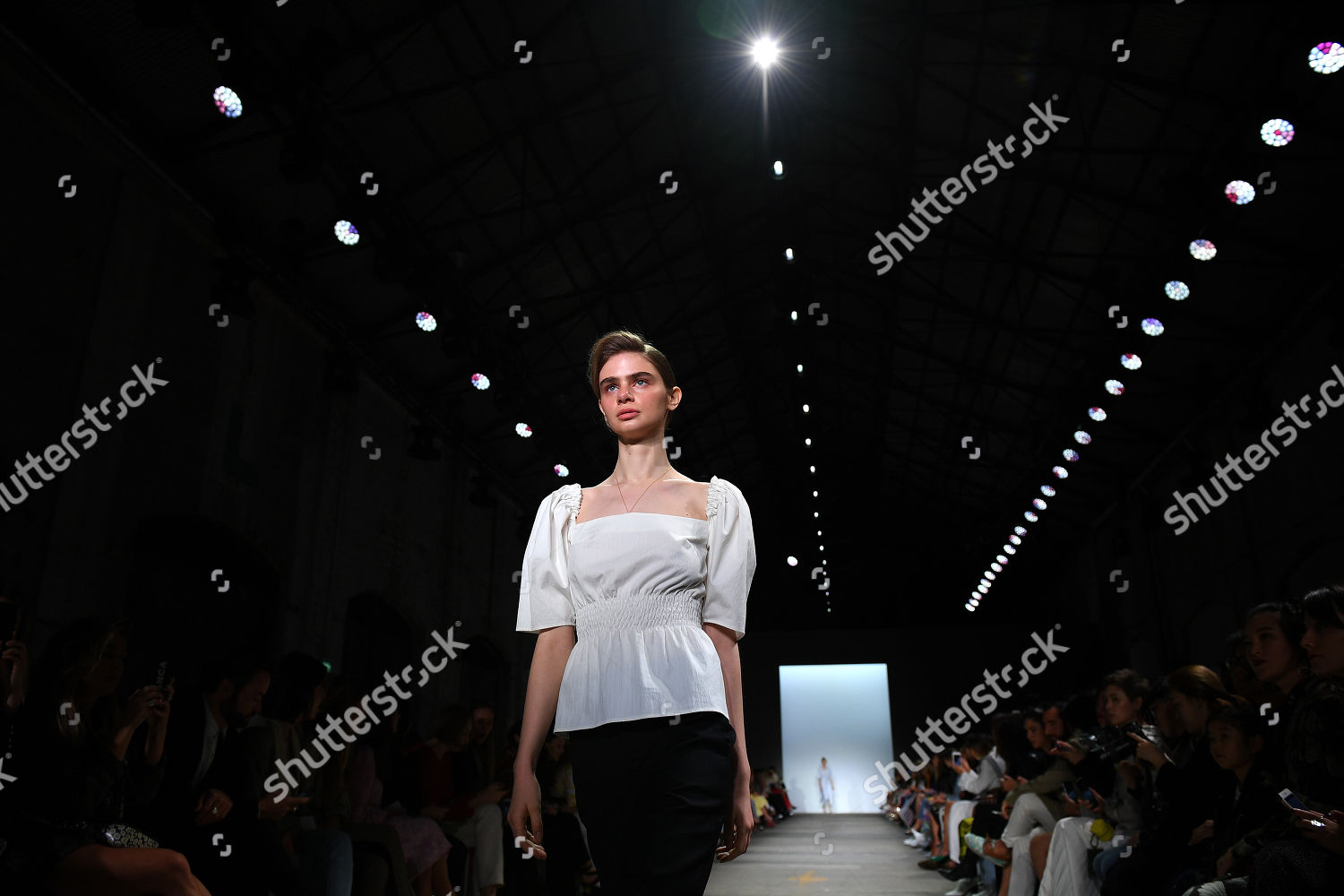 Model Presents Creation By Anna Quan Editorial Stock Photo - Stock ...