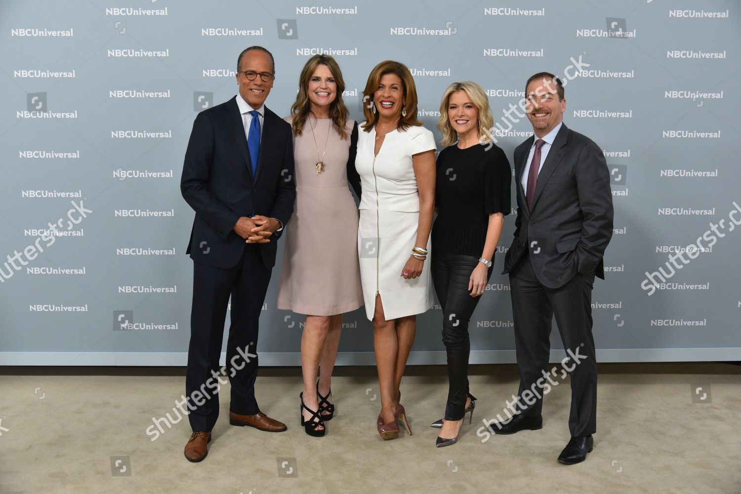 Lester Holt Savannah Guthrie Hoda Kotb Editorial Stock Photo - Stock ...