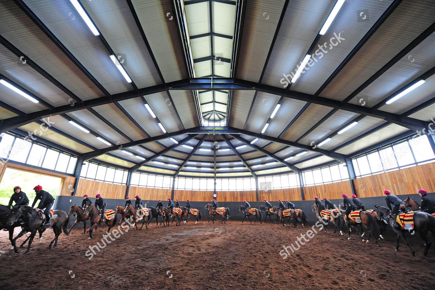 Ballydoyle Stables Investec Epsom Derby Morning Editorial Stock Photo ...