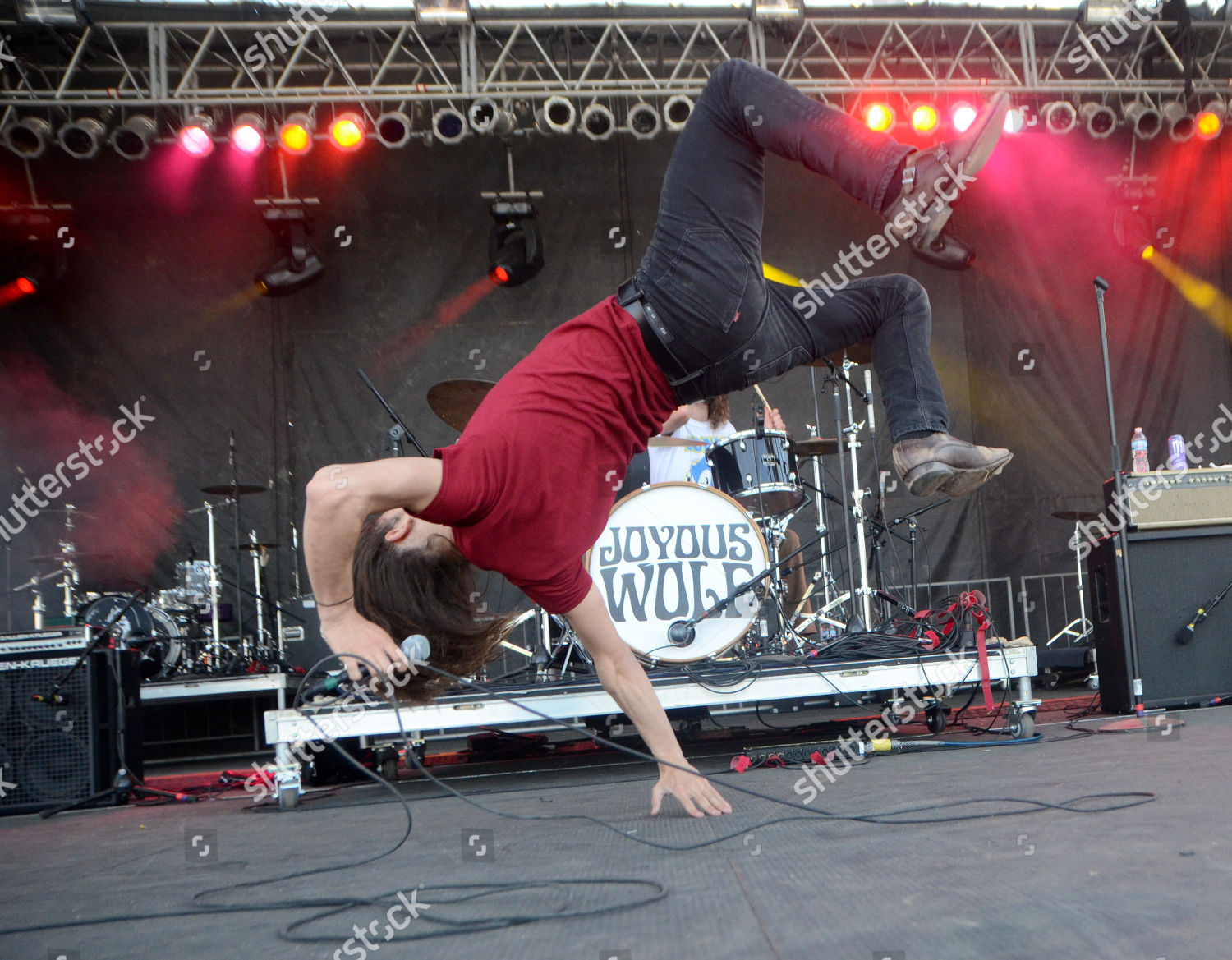 Lead Singer Nick Reese Band Joyous Editorial Stock Photo - Stock Image ...