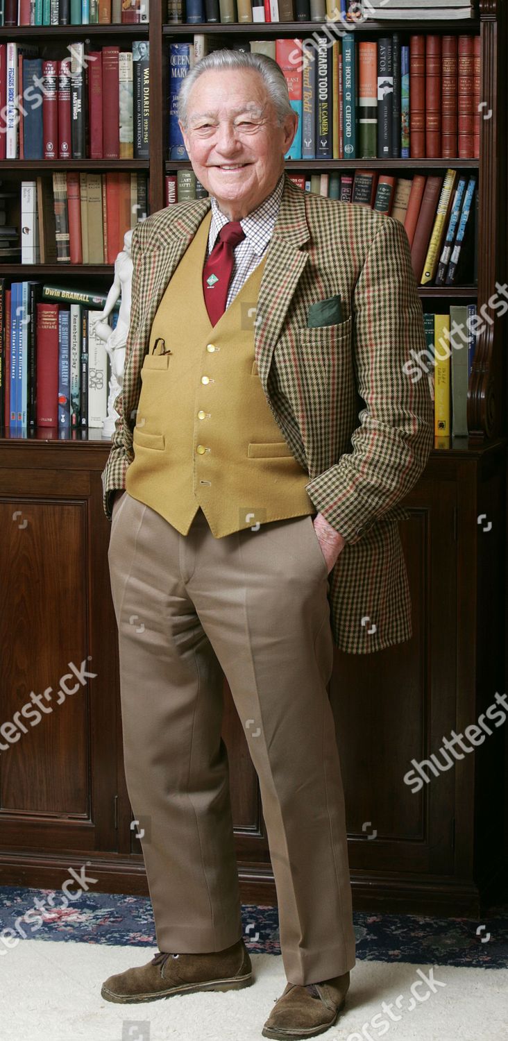 Actor Richard Todd Pictured His Home Editorial Stock Photo - Stock ...
