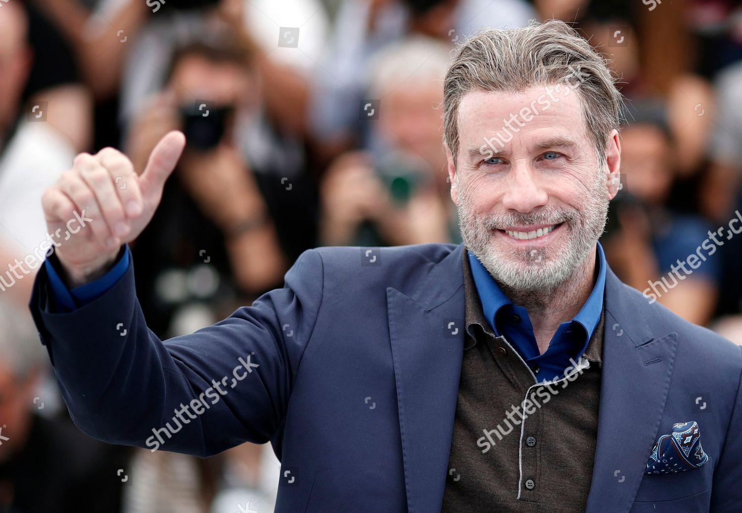 Us Actor John Travolta Poses During Editorial Stock Photo - Stock Image ...