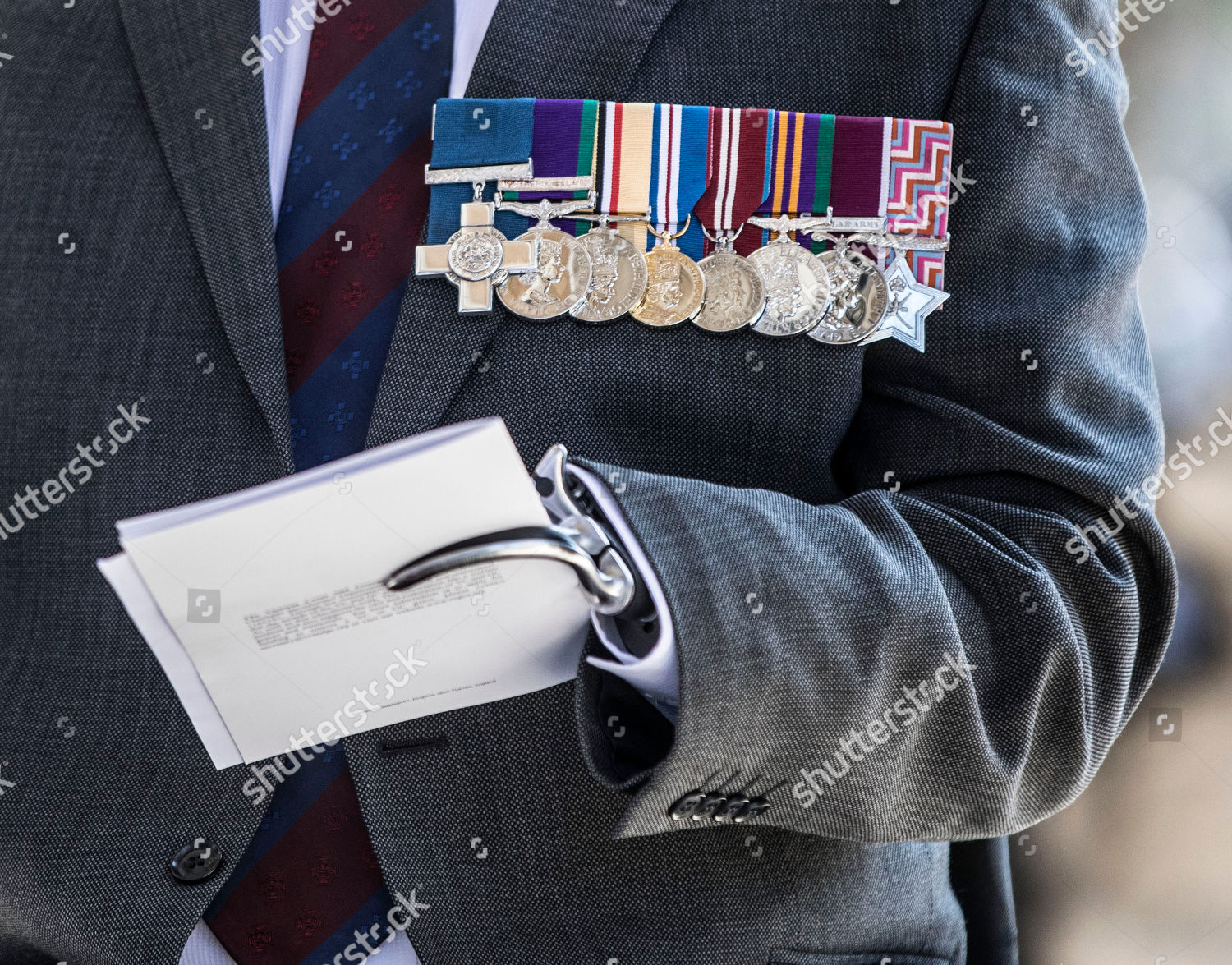 Major Peter Norton Gc Grips Programme Editorial Stock Photo - Stock ...
