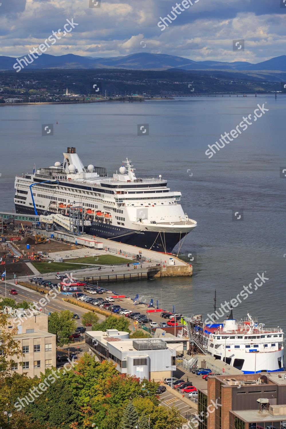 Cruise Ship Ms Veendam Anchors Port Editorial Stock Photo - Stock Image ...