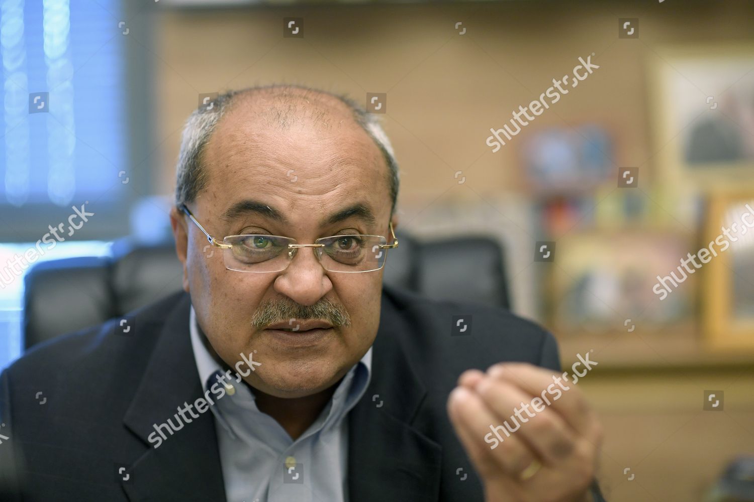 Ahmad Tibi Israeliarab Member Knesset Leader Editorial Stock Photo ...