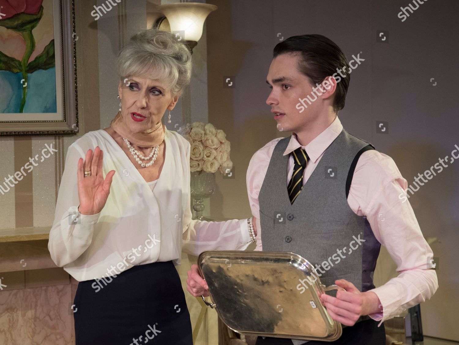 Anita Dobson Eleanor Oliver Greenall Waiter Editorial Stock Photo ...
