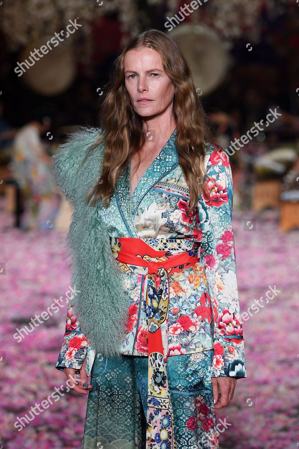 Model Presents Creation By Camilla During Editorial Stock Photo - Stock ...