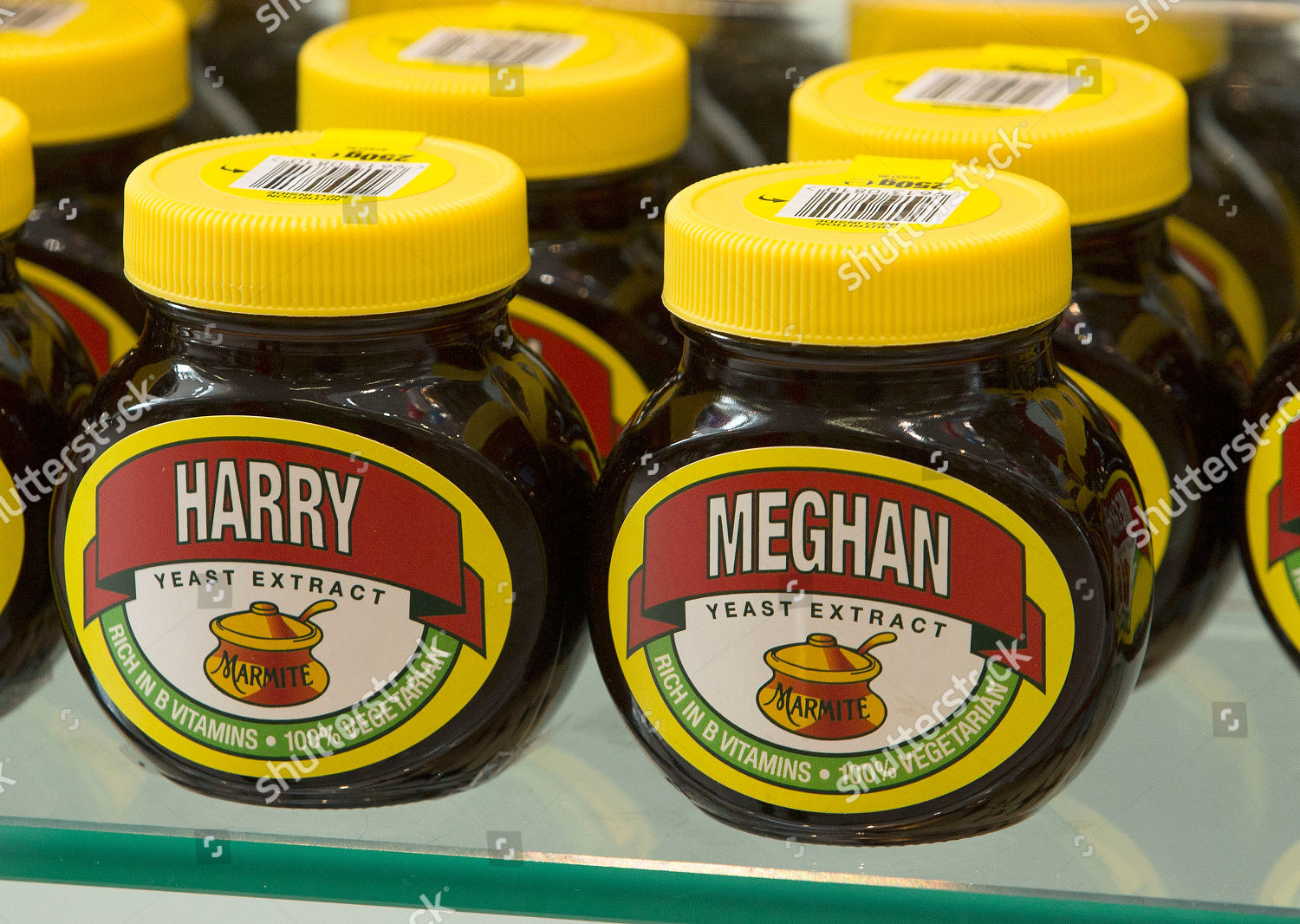 Special Royal Wedding Jars Marmite Names Editorial Stock Photo - Stock Image | Shutterstock