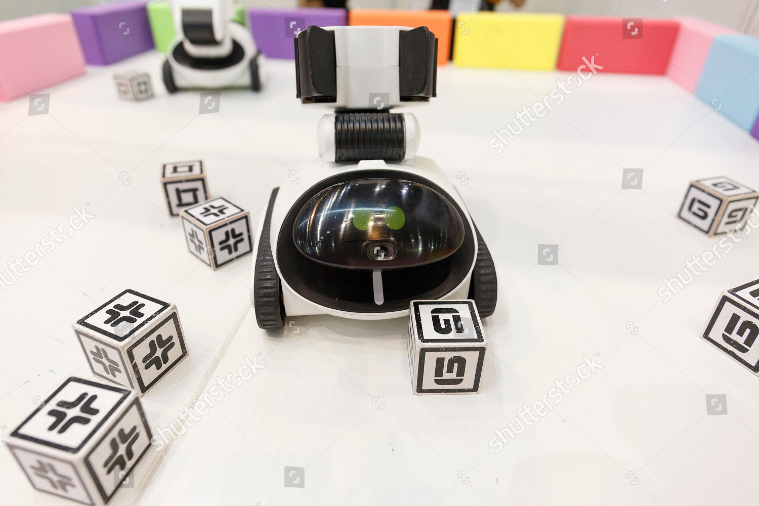 Robot Gomer On Display During Educational Editorial Stock Photo - Stock ...