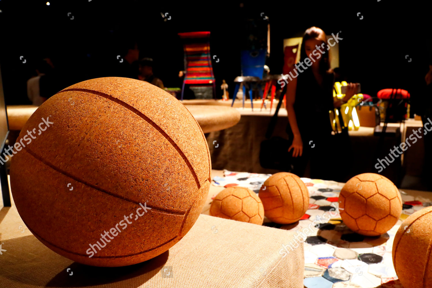 German Artist Volker Albus Balls Installation Editorial Stock Photo ...