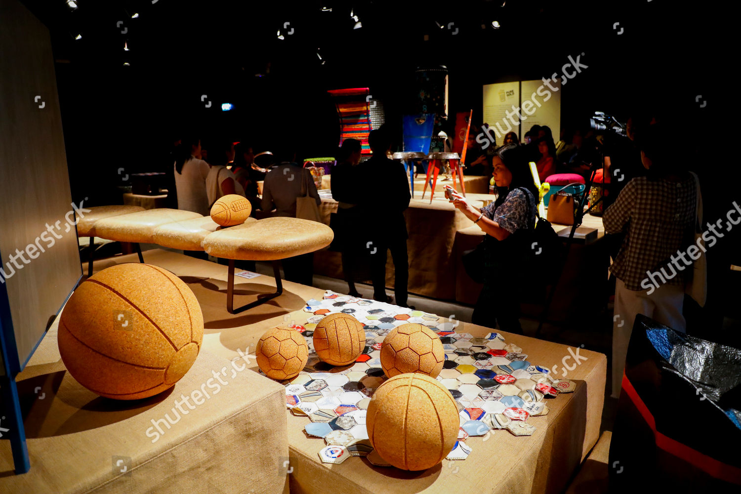 German Artist Volker Albus Balls Installation Editorial Stock Photo ...