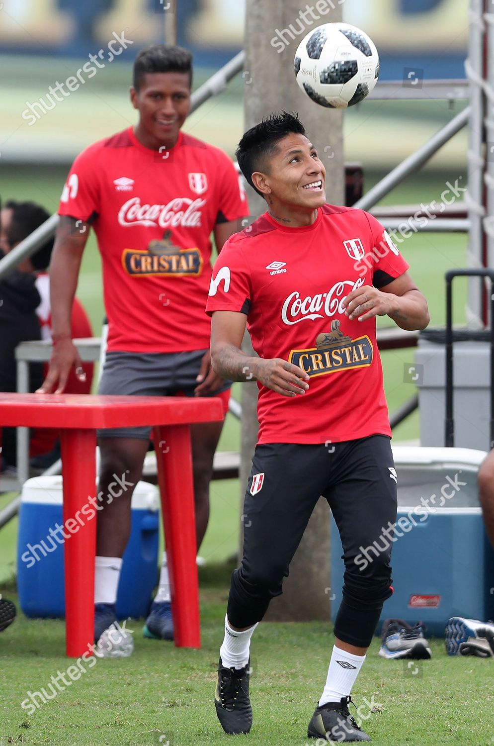 Peruvian Soccer Player Raul Ruidiaz During Editorial Stock Photo ...