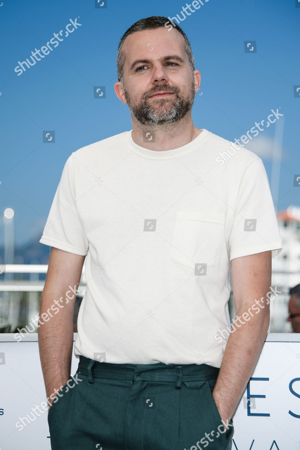 French Director Yann Gonzalez Poses During Editorial Stock Photo ...
