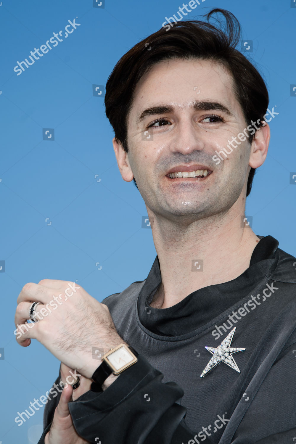 French Actor Nicolas Maury Poses During Editorial Stock Photo - Stock ...