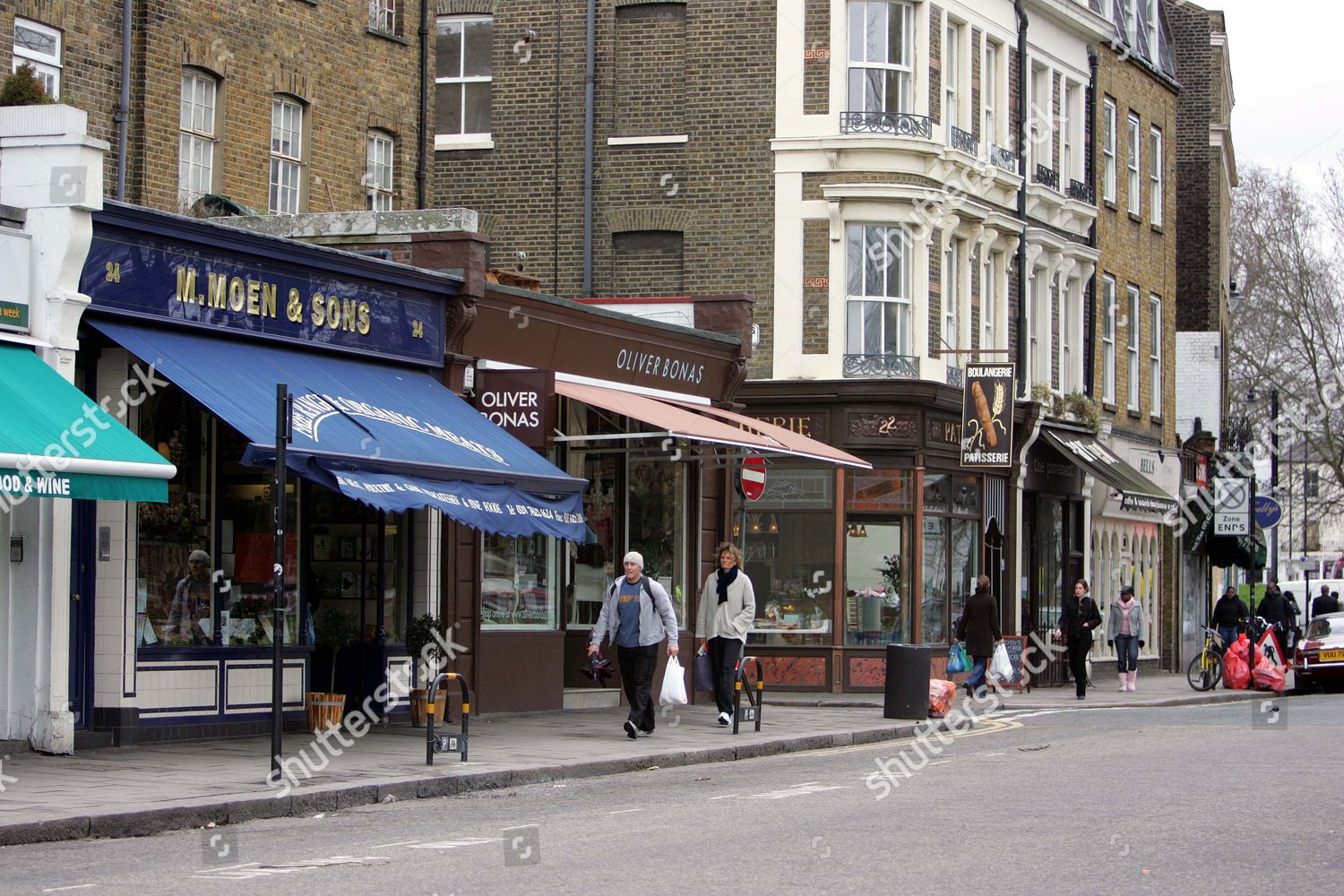 Local Shops Around Clapham London Old Editorial Stock Photo - Stock ...