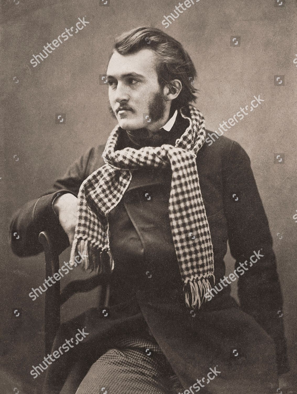 Portrait French Artist Paul Gustave Louis Editorial Stock Photo - Stock ...