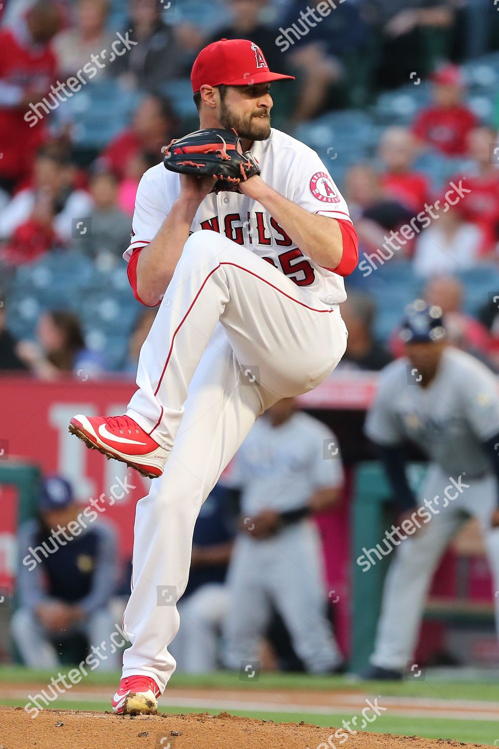 Los Angeles Angels Starting Pitcher Nick Editorial Stock Photo - Stock ...
