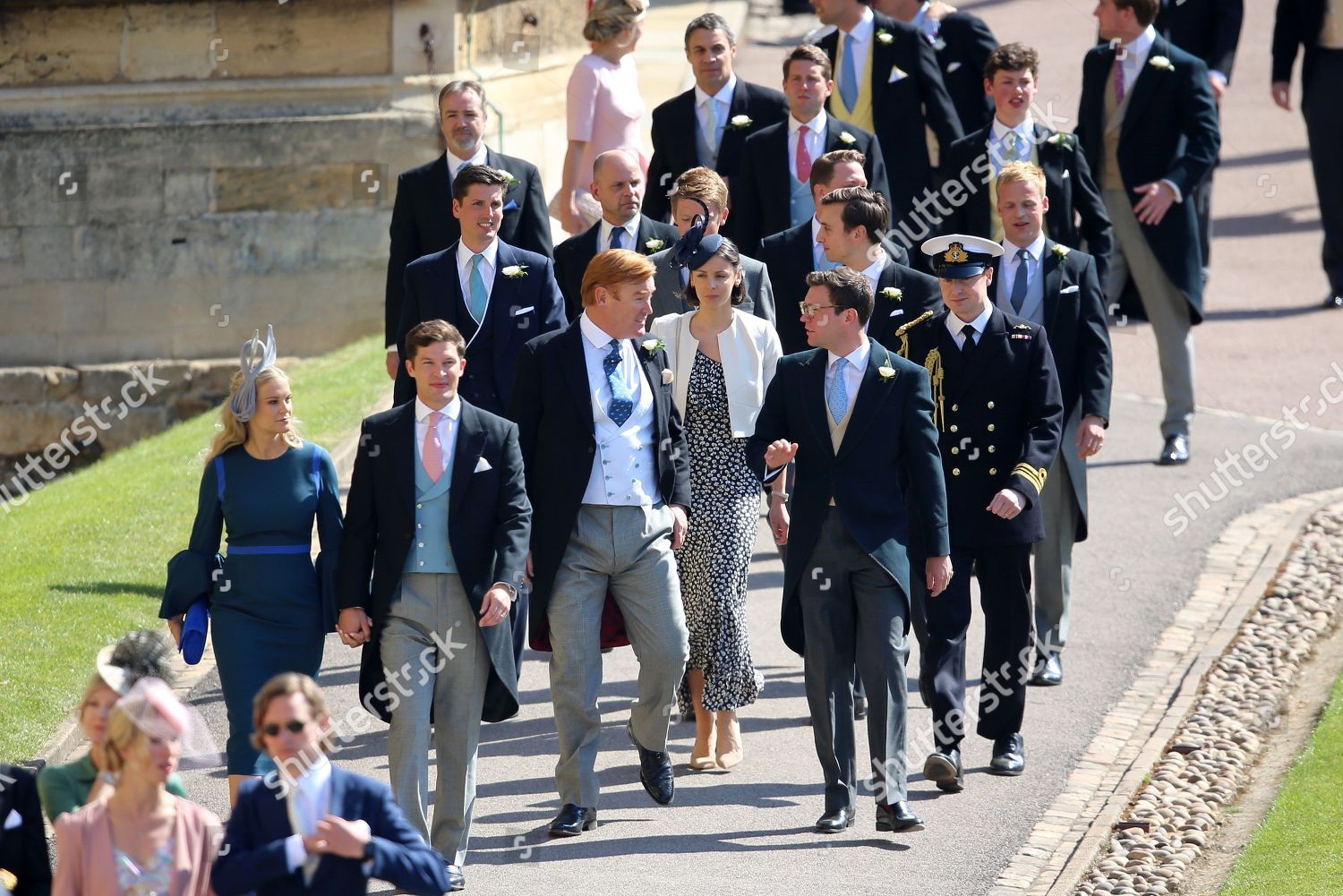 Mark Dyer Jake Warren Gather Royal Editorial Stock Photo - Stock Image ...
