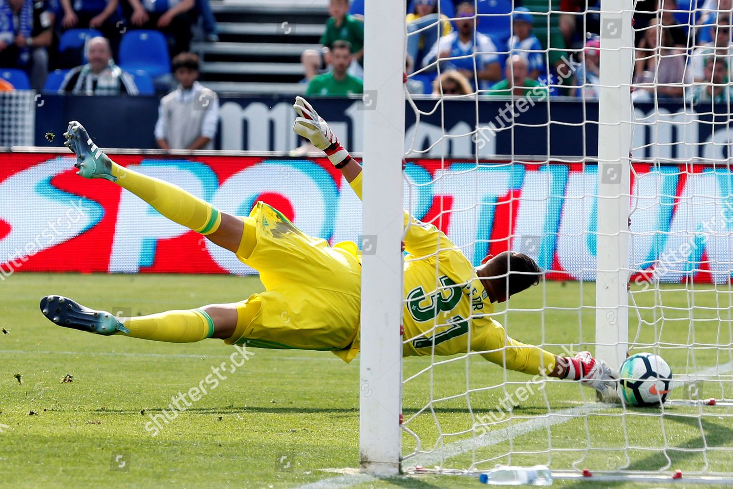 Real Betis Goalkeeper Pedro Lopez Tries Editorial Stock Photo - Stock ...