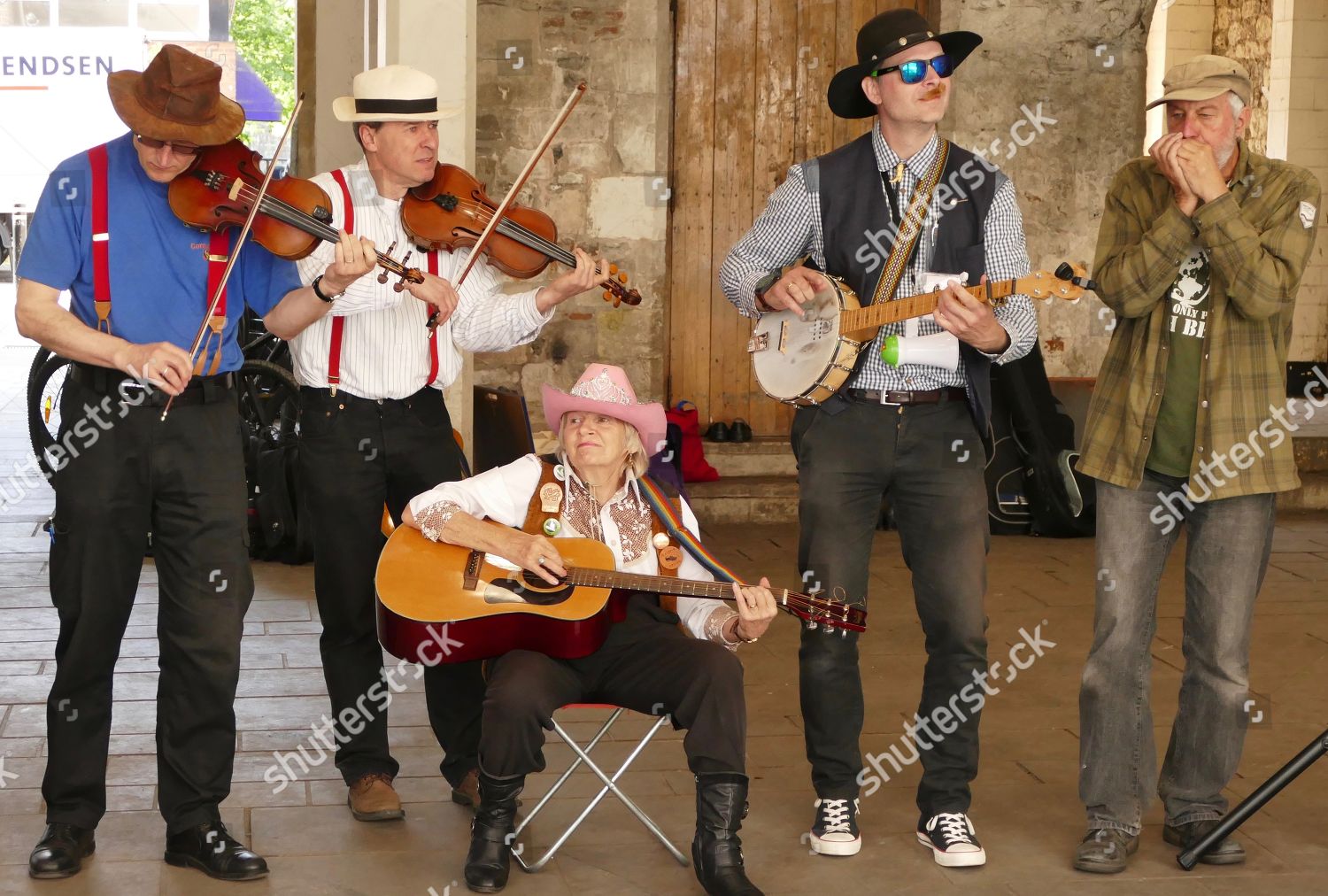 Cornucopia Appalachian Dancers Musicians Editorial Stock Photo - Stock ...