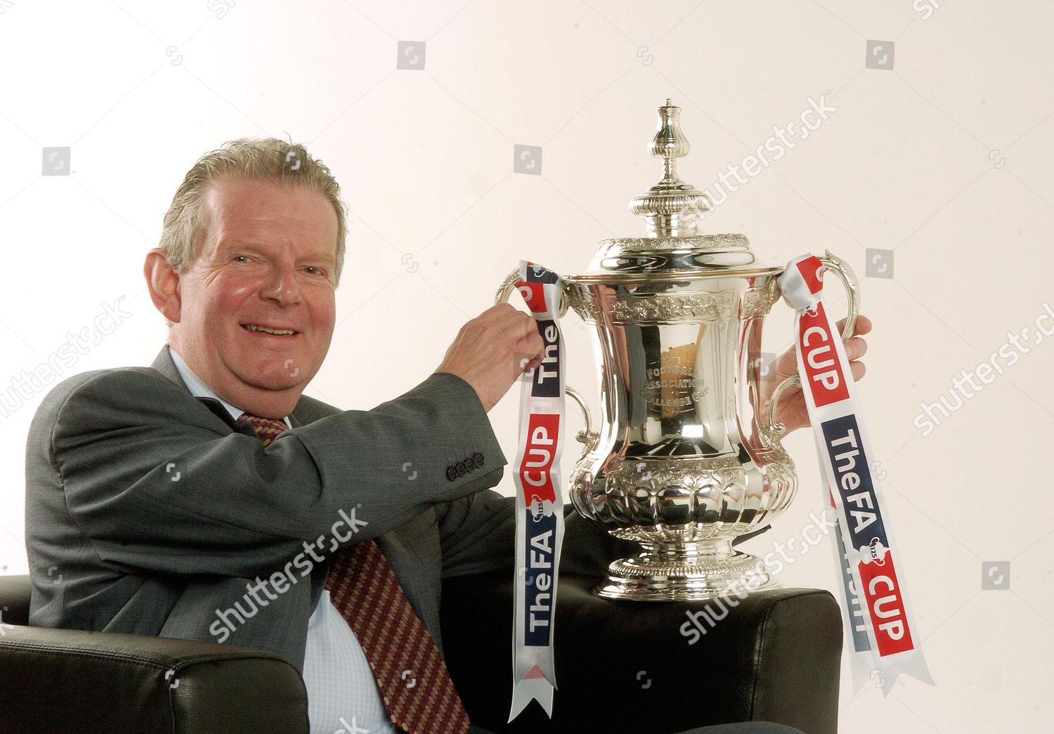 John Motson Bbc Commentator Daily Mail Editorial Stock Photo - Stock ...